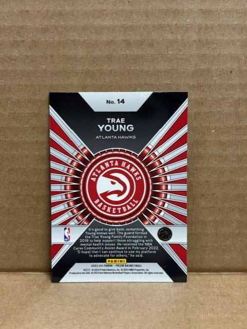 2023-24 Panini Prizm TRAE YOUNG Dominance #14 Hawks – Dazzle Sports Marketing