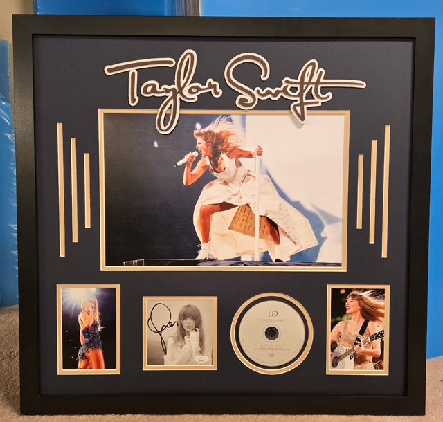 Taylor Swift Signed Framed CD JSA COA – Dazzle Sports Marketing