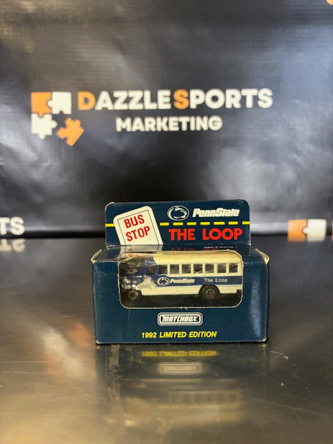 Matchbox 1992 White Rose Penn State The Loop Bus – Dazzle Sports Marketing