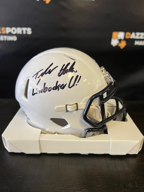 Penn State Tyler Elsdon Signed/Inscribed Mini Helmet with JSA COA ...