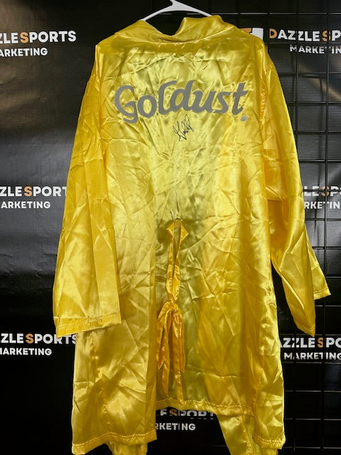 WWE Goldust Signed Wrestling Robe JSA COA – Dazzle Sports Marketing