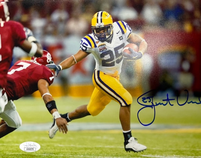 Justin Vincent LSU Tigers Signed 8x10 with JSA COA – Dazzle Sports ...