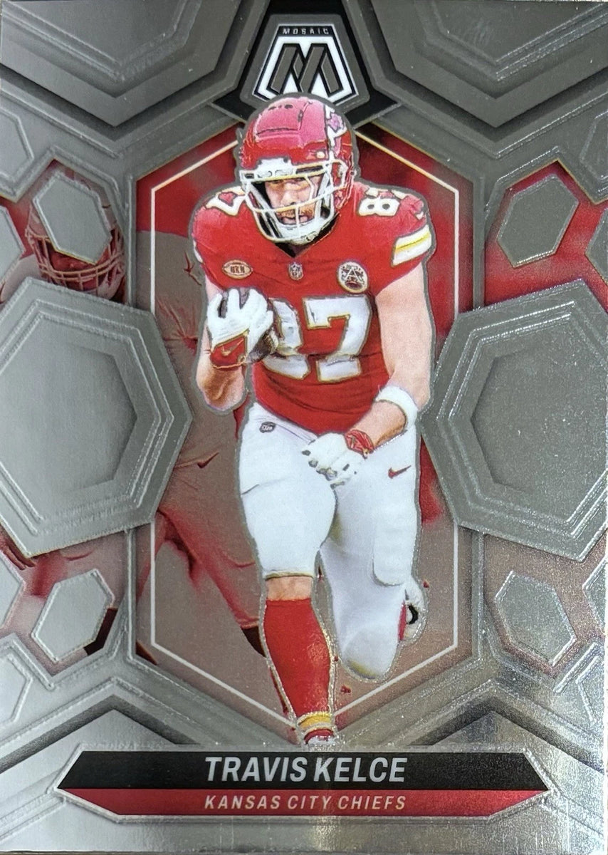 2024 Mosaic Travis Kelce Kansas City Chiefs #110 – Dazzle Sports Marketing