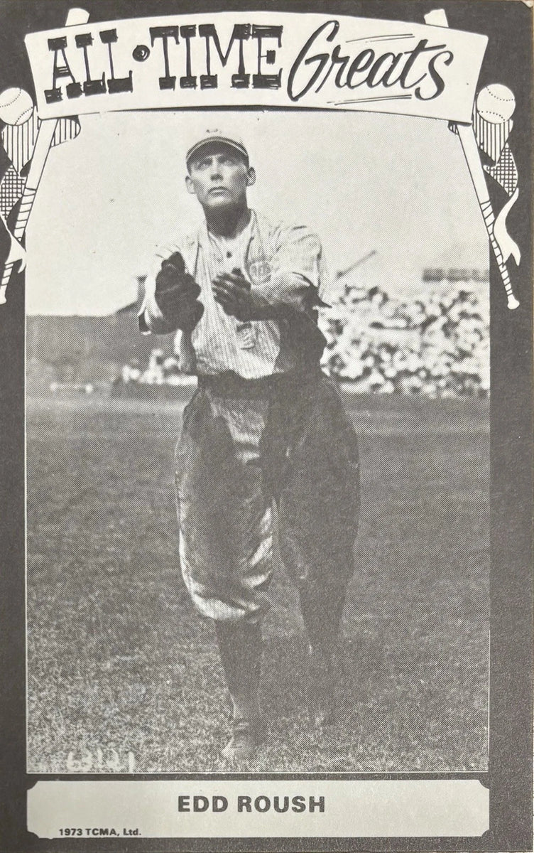 Edd Roush 1973 TCMA All Time Greats Postcard – Dazzle Sports Marketing