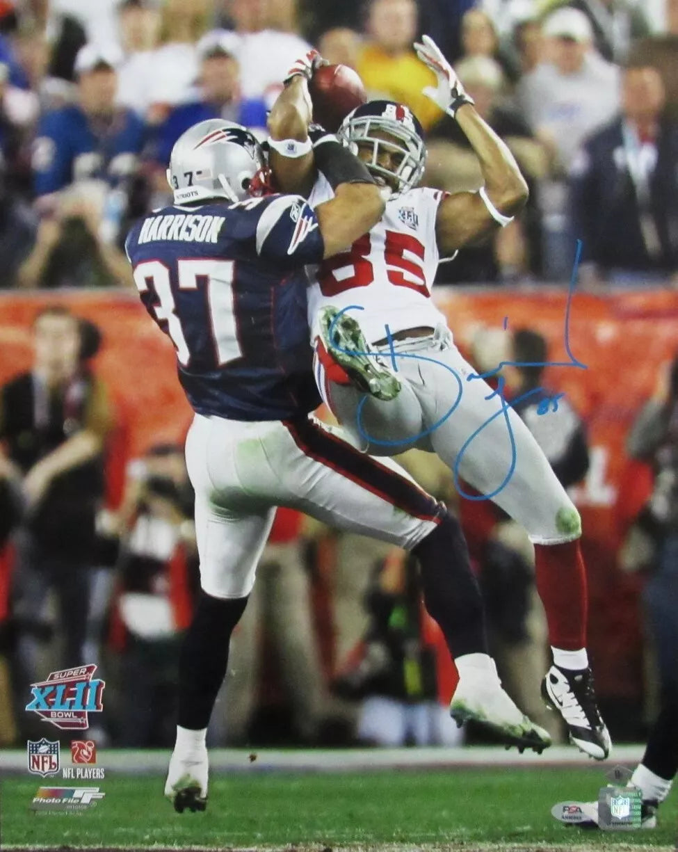 David Tyree Signed/Auto 16x20 Photo "The Catch" New York Giants PSA/DN ...