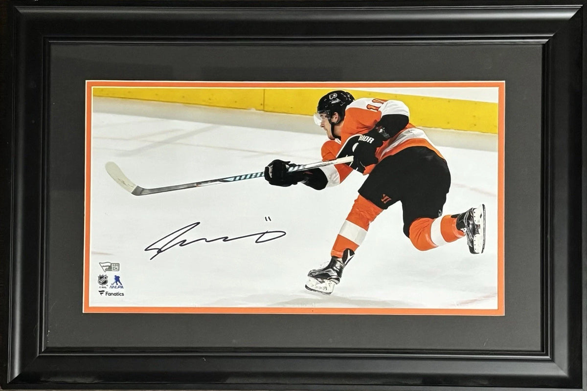Philadelphia Flyers Travis Konecny Signed Framed 11x17 Photo Fanatics ...