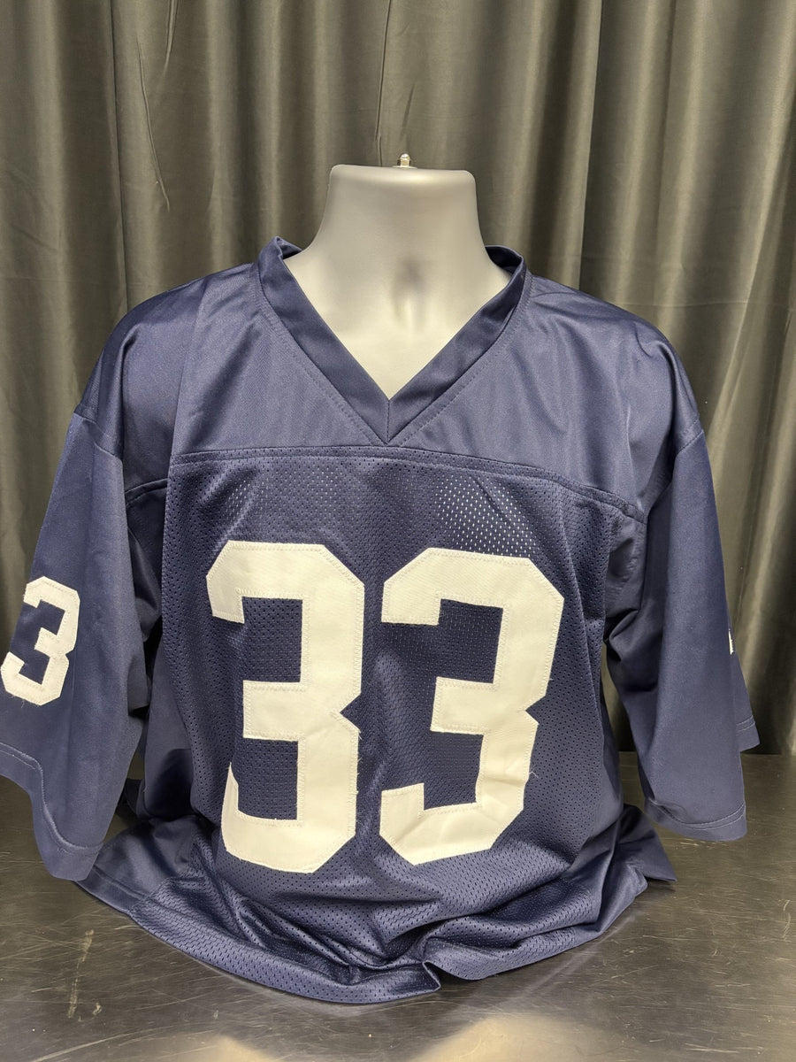 Penn State Jack Ham Signed Hand Painted Blue Jersey With BAS COA ...